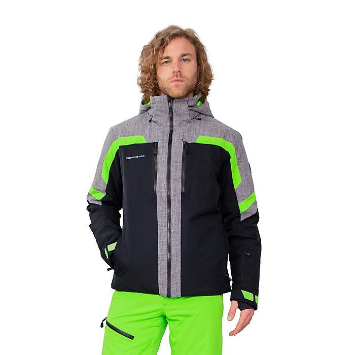 Obermeyer Chroma Jacket Men's Ski Jacket, Black, Medium | eBay