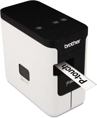 Brother P-Touch PC Connectable Label Maker (PT-P700),White,3.1"D x 6"W ...