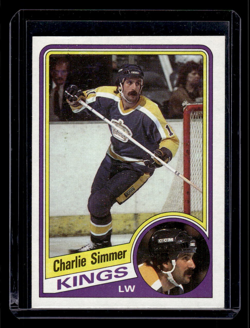 Charlie Simmer 1984 Topps #69 Los Angeles Kings | eBay