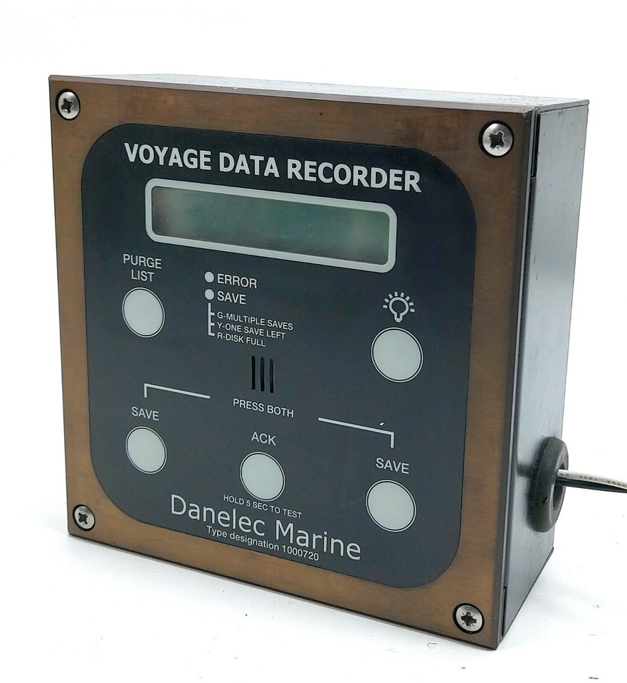 Danelec Marine VDR 1000720 Voyage Data Recorder VER 3.2 | eBay