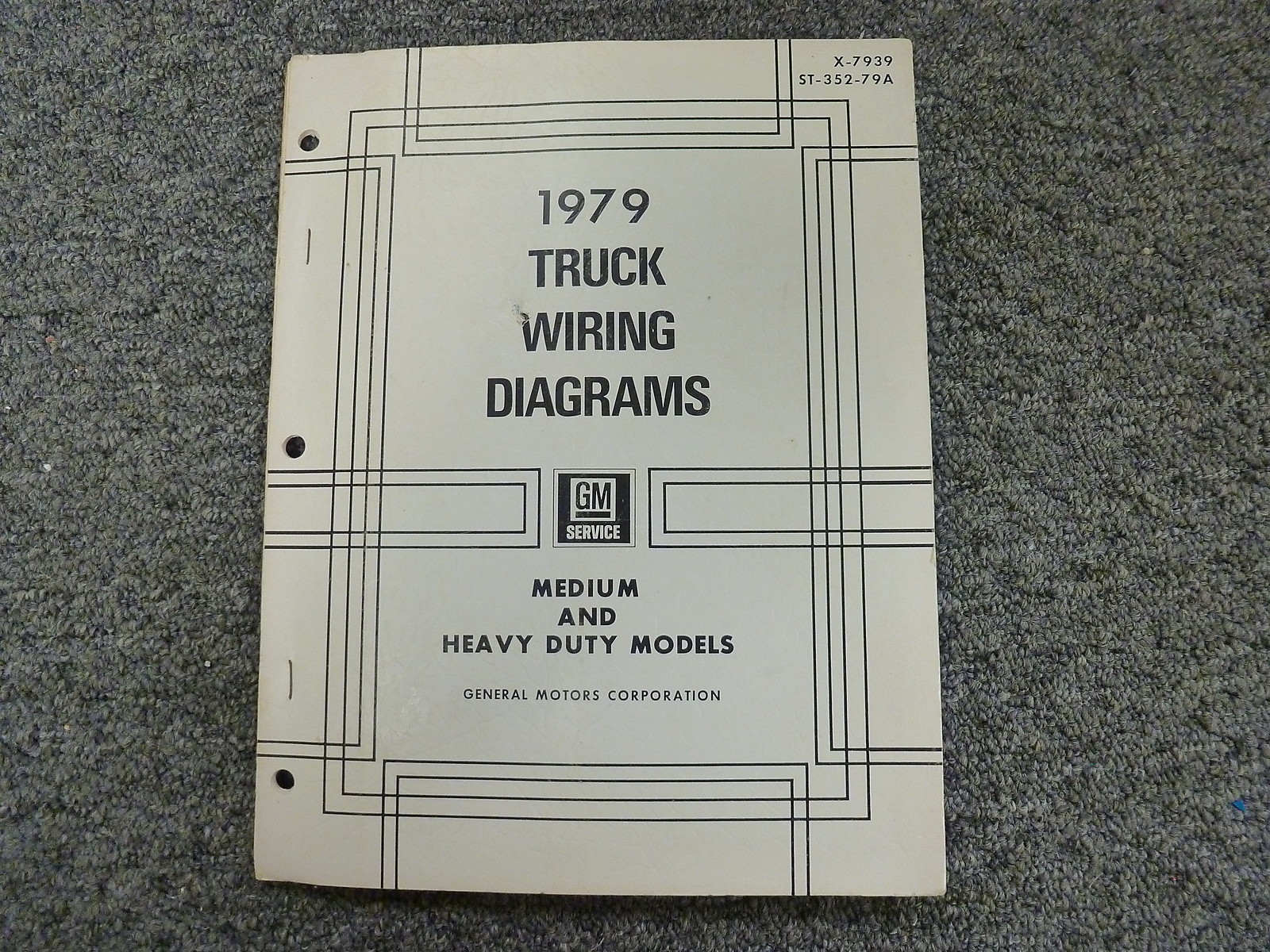 1979 Chevy Bison Bruin Titan C50 C60 Truck Electrical Wiring Diagrams ...