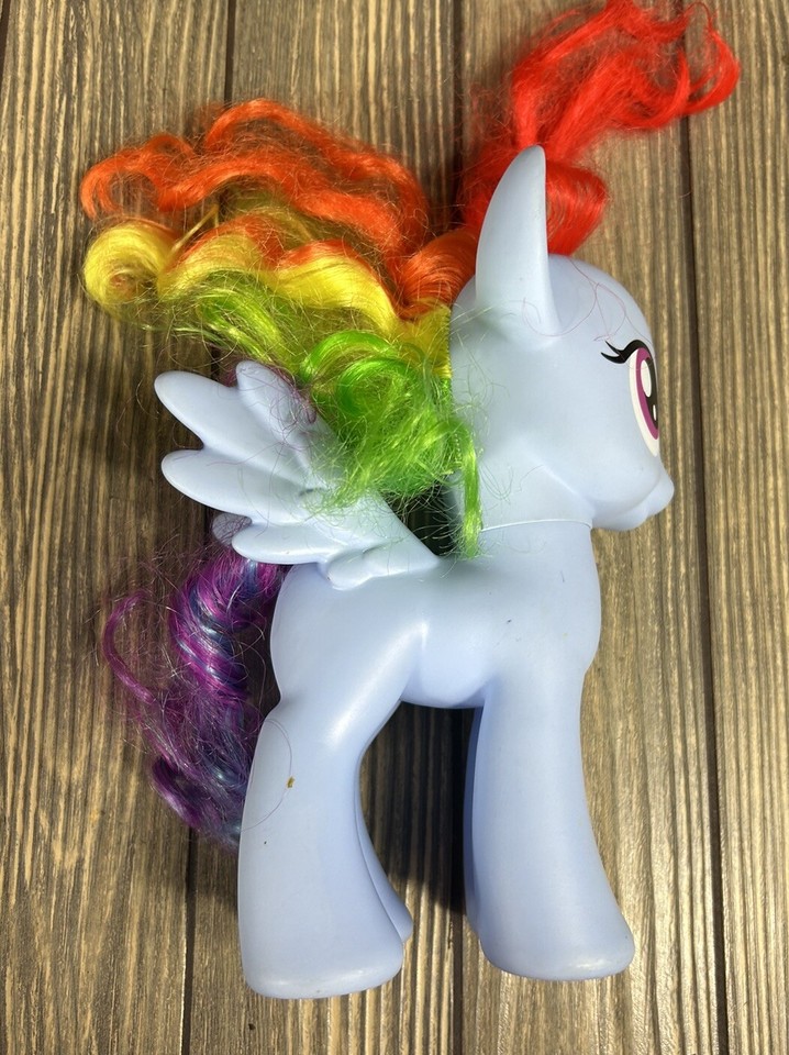 Rainbow Dash My Little Pony Hasbro 2013 Pony C-029A BLUE DASH 9” | eBay