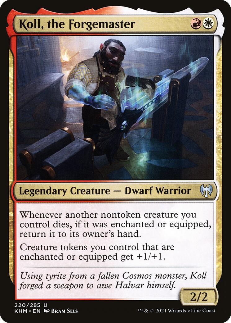 Koll, the Forgemaster Kaldheim Regular for sale online | eBay