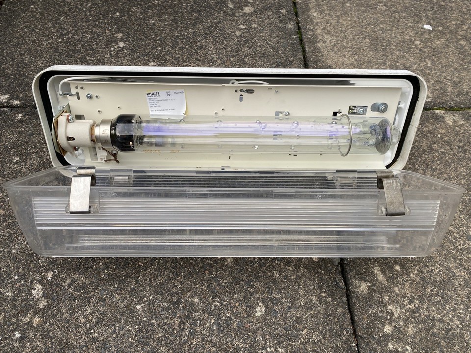 PHILIPS 55W SOX STREET LIGHT LANTERN USED LAMP CELL ELECTRONIC GEAR ...