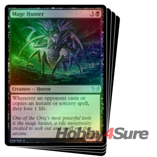 Foil Mage Hunter X4 M/NM Magic: The Gathering MTG Strixhaven: School Of ...