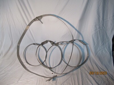 ADS Sewer Flow meter stainless steel mounting rings 8" to 21" | eBay