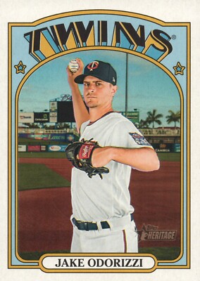 2021 Heritage Base #351 Jake Odorizzi - Minnesota Twins | eBay