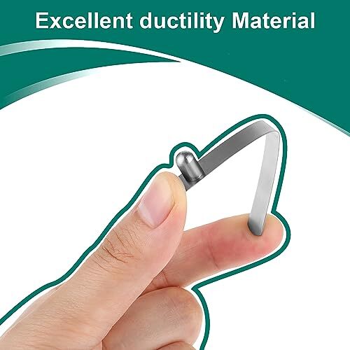 10 Pcs Stainless Steel Tent Pole Spring Clips Push Button Snap Clips ...