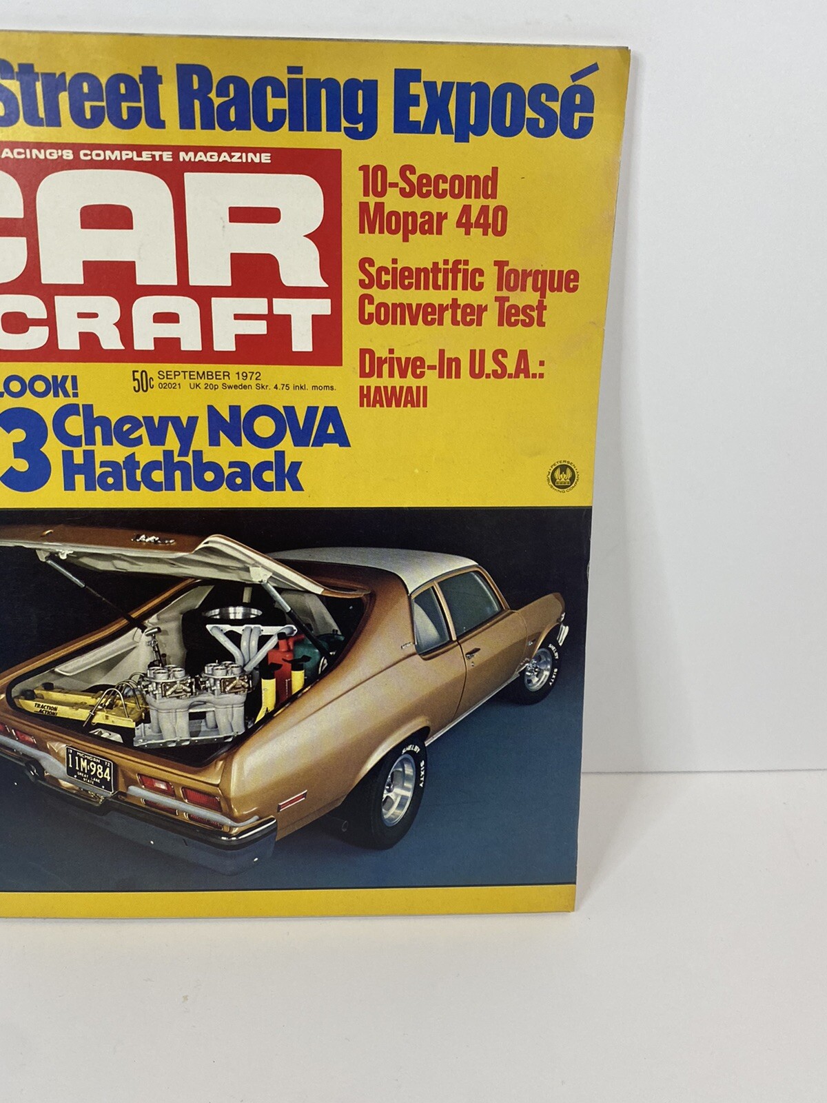 Car Craft Drag Magazine Sept 1972 - Street Racing Expose - ‘73 Chevy ...