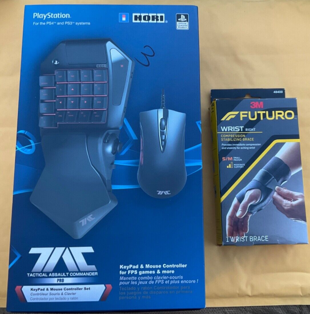 Playstation Tactical Assault Commander PRo KeyPad/Mouse Controller Set ...