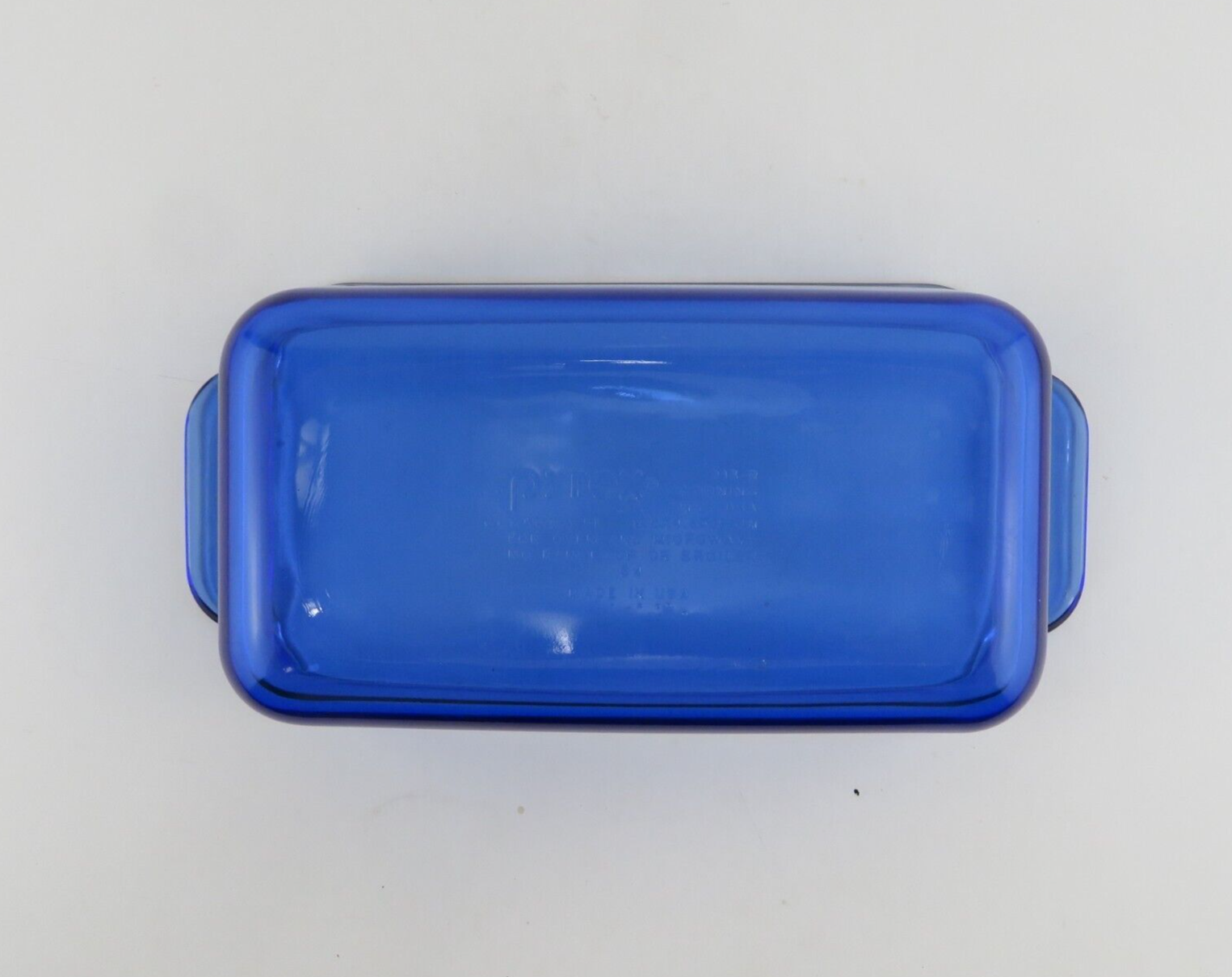 Vintage PYREX Cobalt Blue Glass Loaf Pan #213-R Kitchen Bakeware ...