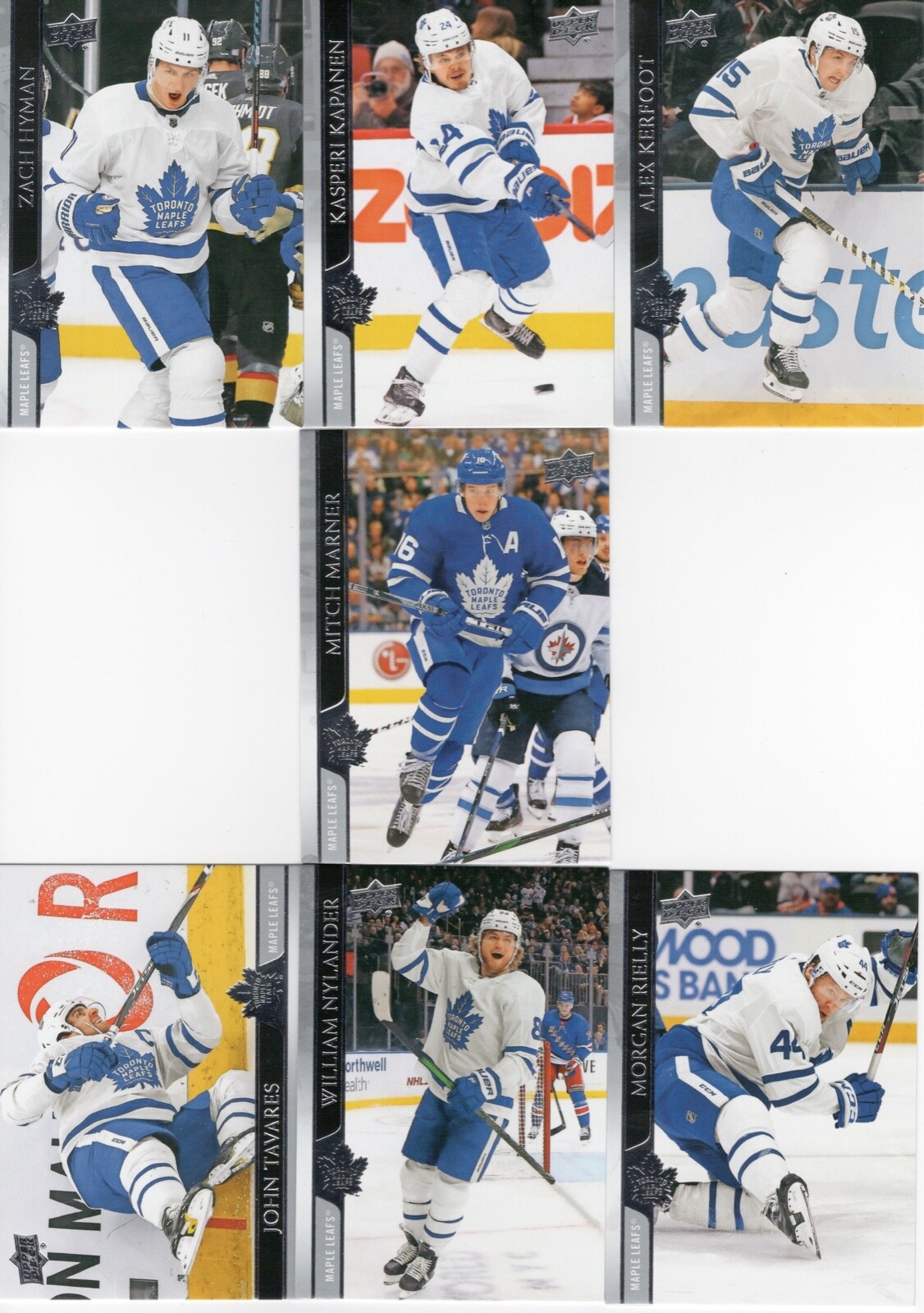 20-21 2020-21 Upper Deck Toronto Maple Leafs Series One Team Set-7 ...