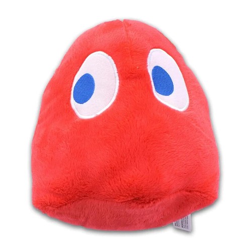 Red Ghost Pac-Man Toys 7 inch tall Plush .New Soft. Official pac man ...