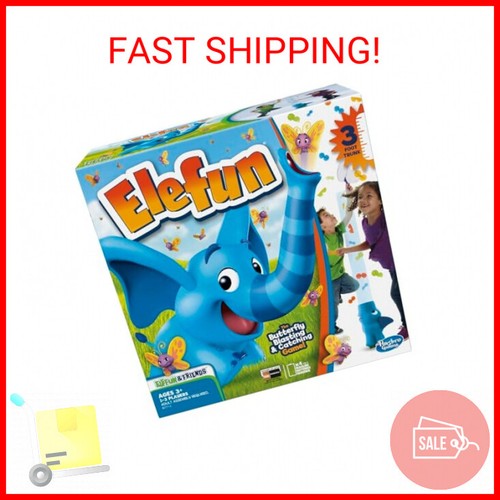 Hasbro Gaming Elefun and Friends Elefun Preschool Game With Butterflies ...