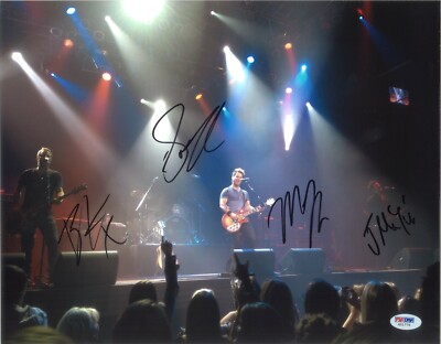 Parmalee Band Signed 11x14 Photo Autographed PSA/DNA Matt Scott Thomas ...