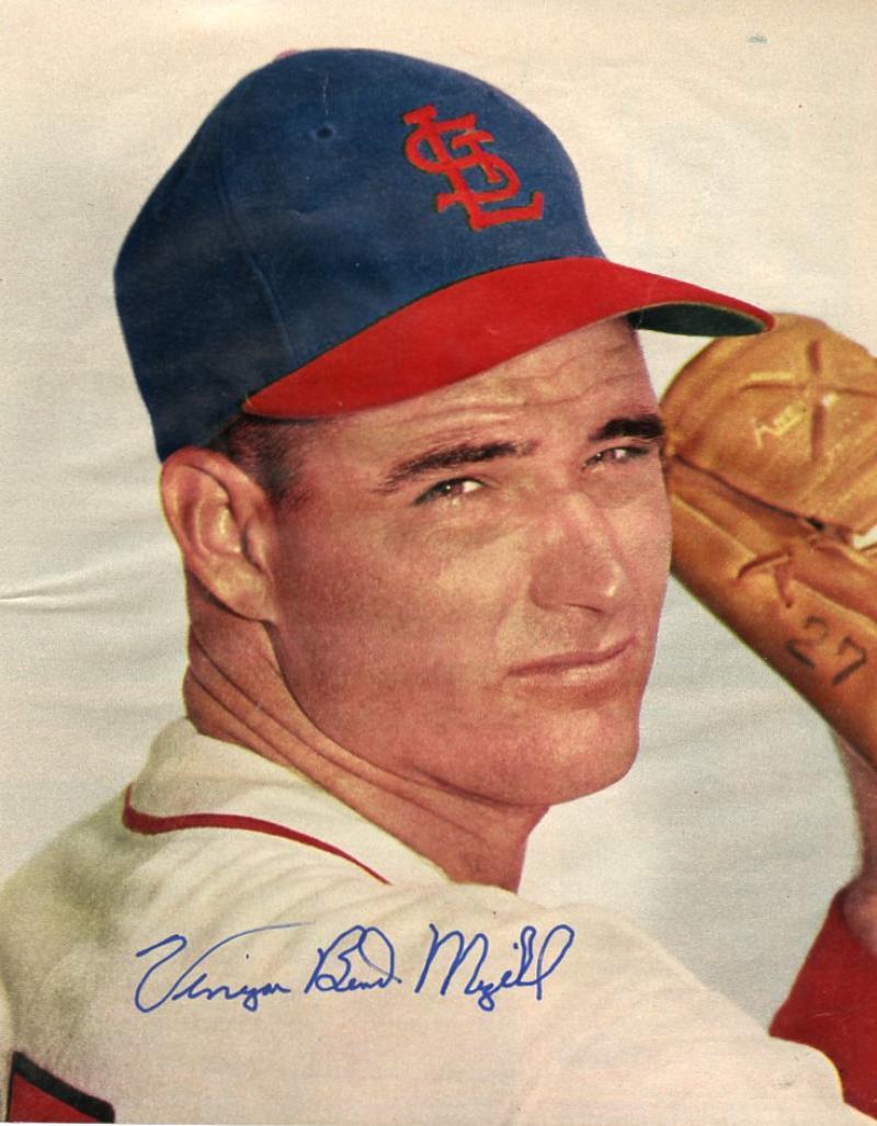 VINEGAR BEND MIZELL DECEASED ST. LOUIS CARDINALS SIGNED SPORT MAGAZINE ...