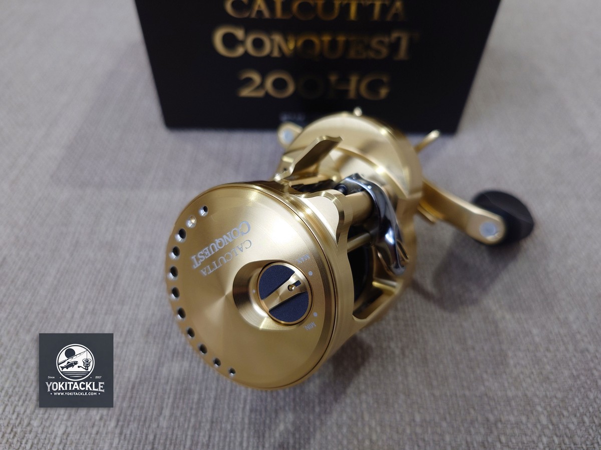 Shimano 21 CALCUTTA CONQUEST 200HG RIGHT Casting Reel Shimano 21 CALCUTTA CONQUEST 200HG RIGHT Casting Reel