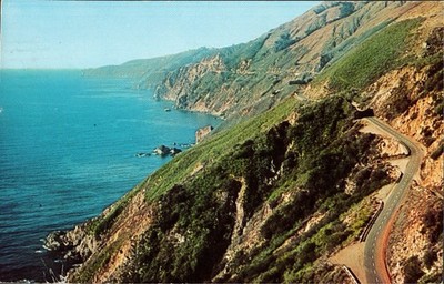BIG SUR COUNTRY California CA Coast Highway Postcard | eBay