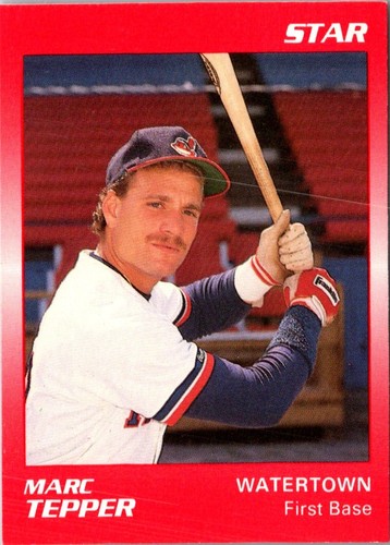 1989 Star Marc Tepper #185 Watertown Indians Baseball Card | eBay