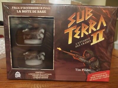 Sub Terra II Board Game Attack of the Crabs Mini Expansion Upgrades | eBay