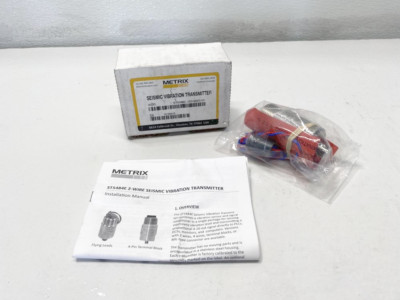 Metrix 2-Wire Seismic Vibration Transmitter ST5484E-123-0020-00 | eBay