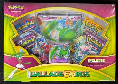 POKEMON XY GALLADE EX BOX Original 2015 SEALED with FLASHFIRE & PHANTOM ...