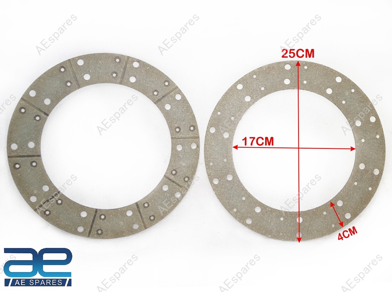 10'' Clutch Plate Facing Disk Set For Jeeps Volvo Car Tractor Truck ...