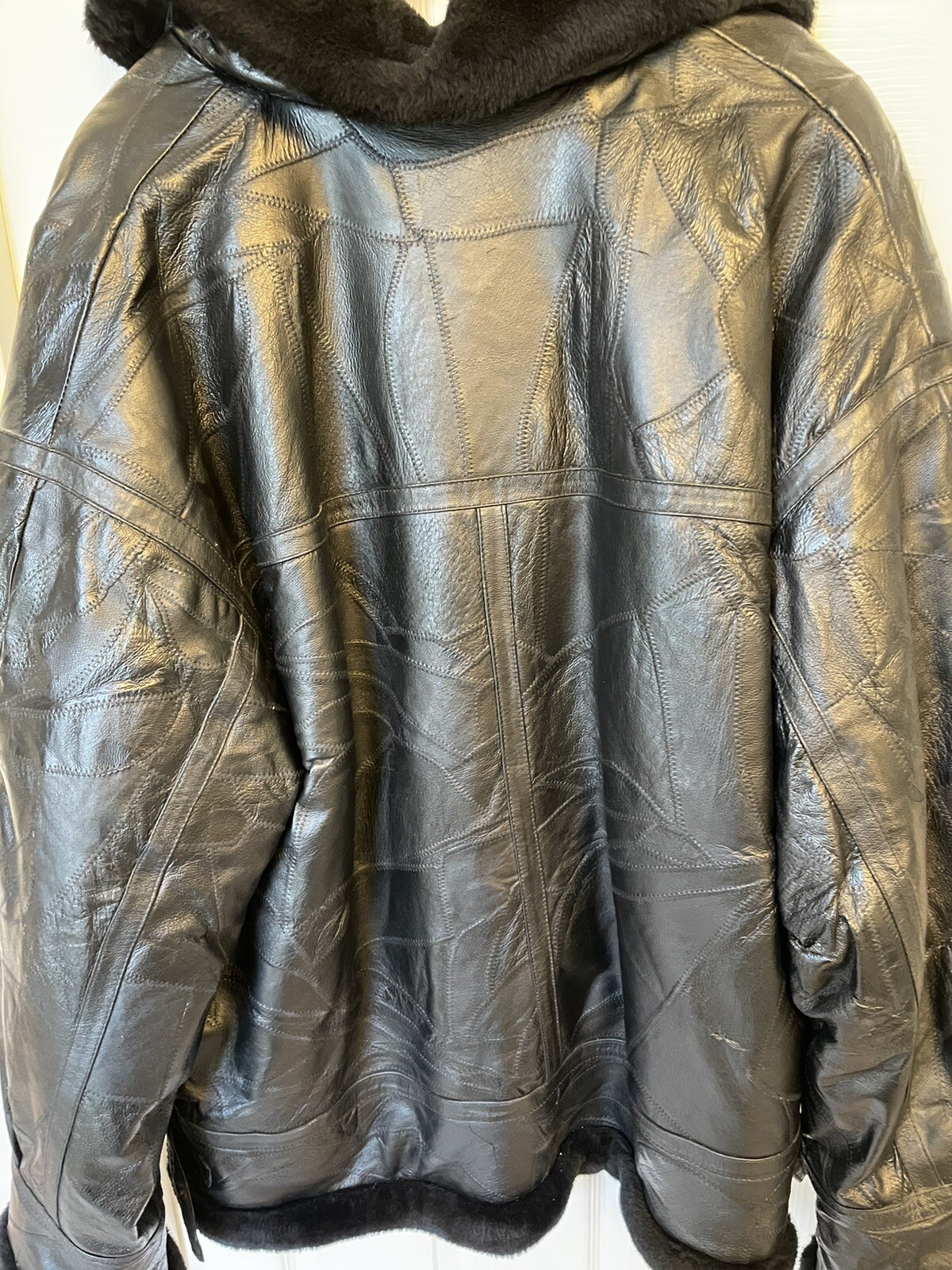 Mens Vilanto Authentic Leather Coat | eBay