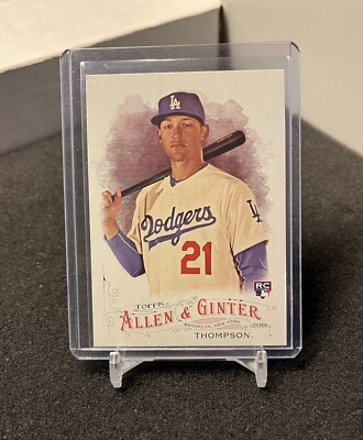 Trayce Thompson 2016 Topps Allen & Ginter's card 16 Los Angeles Dodgers ...