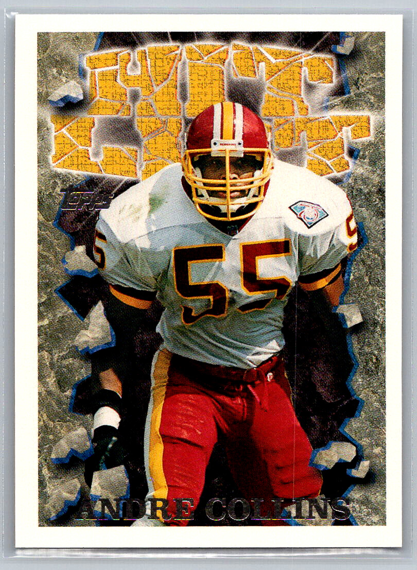 # 4 Andre Collins Washington Redskins 1995 Topps "HIT LIST | eBay