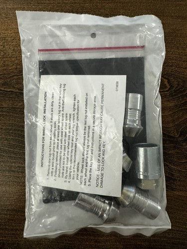 Ford Mustang Wheel Lock Set w/ Key and Wheel Lock Key Card - McGard | eBay