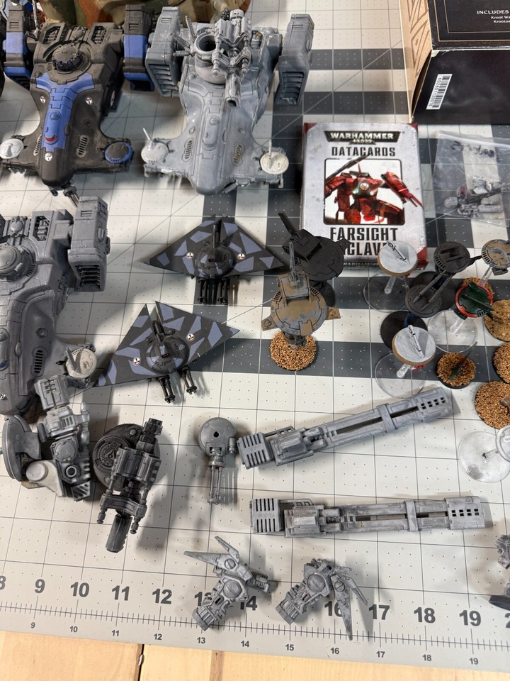 Warhammer 40k Tau Army Kroot Hunting Pack Box Set Terrain & More LOT | eBay