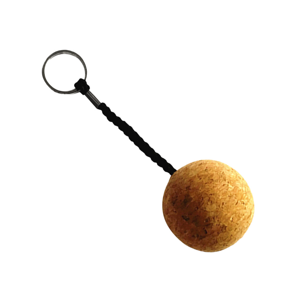 50mm Floating Cork Keyring Water Buoyant Key Ring Float Yachting Boat ...