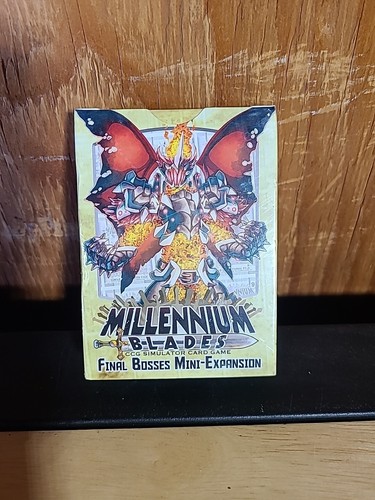 Millennium Blades Final Bosses English set #4 sealed 9781936920723| eBay