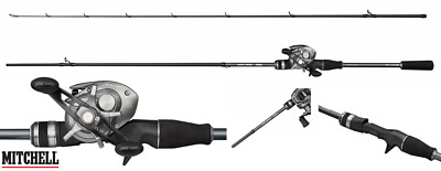Mitchell MX Pro Baitcasting Casting Combo 7ft Rod Reel Predator Fishing ...