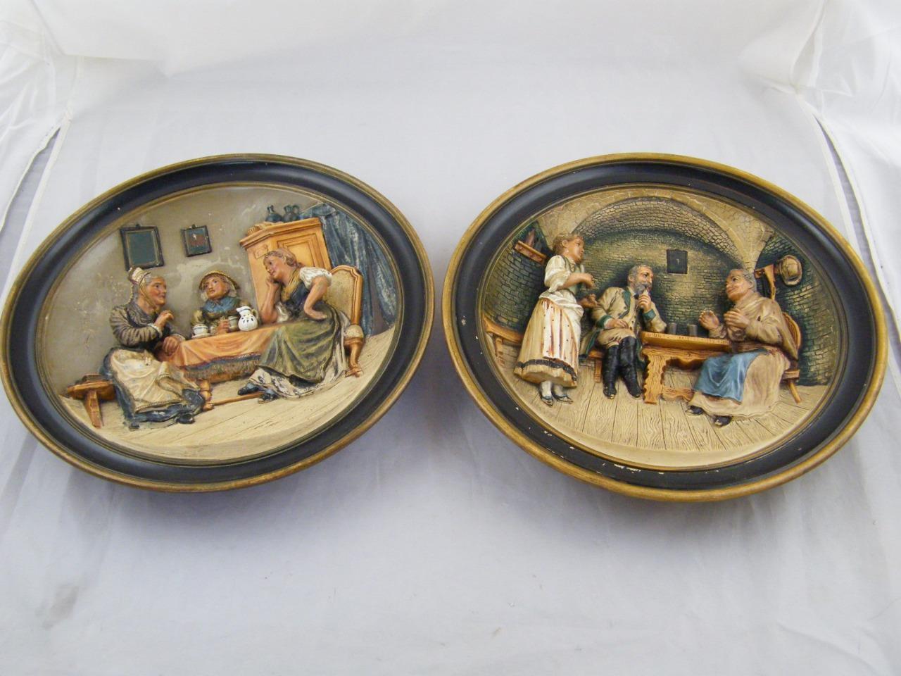 PR HAND DECORATED MUSTERSCHUTZ POTTERY PLATES | eBay