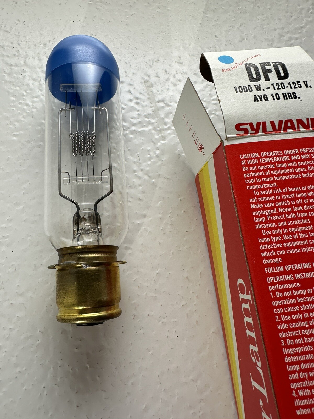 DFD projector lamp projection light bulb 120-125v, 1000w , Sylvania ...