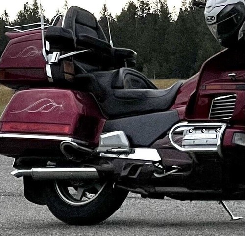 Left Right Rear Raw Black Primer Side Covers Panels 4 Honda GL 1500 ...