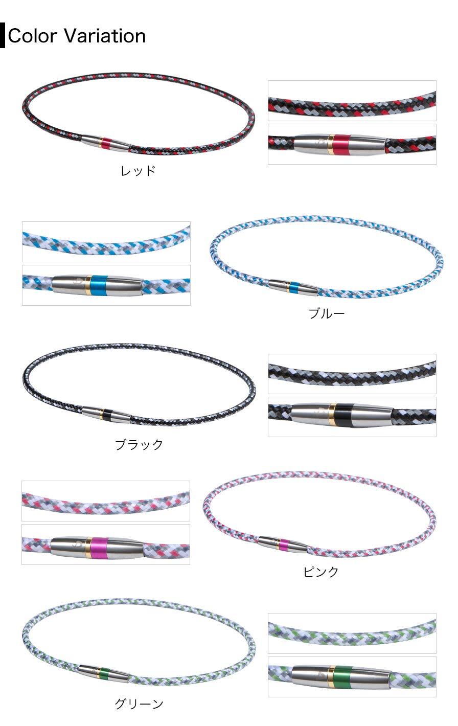 Phiten Necklace RAKUWA Neck X50 High End III 50cm Titanium Therapy ...