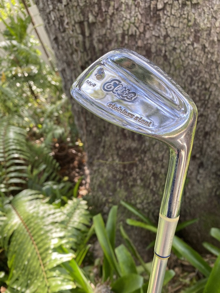 Rare 1970 Spalding Elite " Bird-On-Ball" Stainless Steel Allum Shafts 2 ...