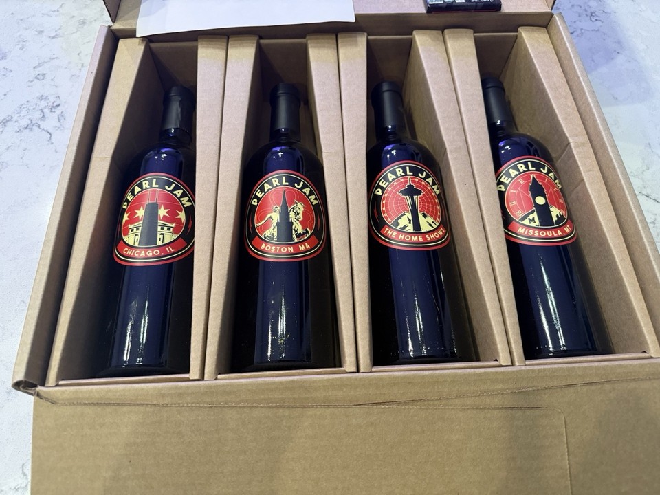Pearl Jam Home Shows Underground Wine Project. 9 Years Old Now, Perfect ...
