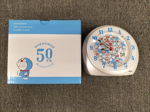 Doraemon 50th Anniversary Alarm Clock Seiko Clock | eBay