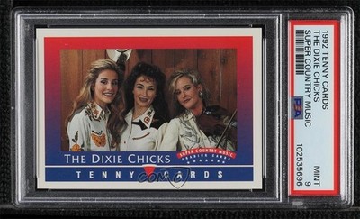 1992 Tenny Cards Super Country Music The Chicks The Dixie Chicks PSA 9 ...