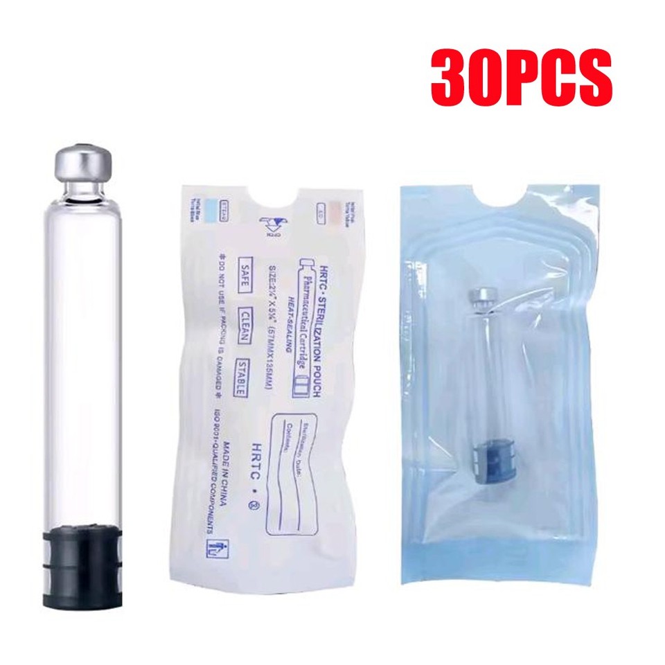 10-1000pcs 3ml Cartridges Cassette Bottle for Injection Pen Medical ...
