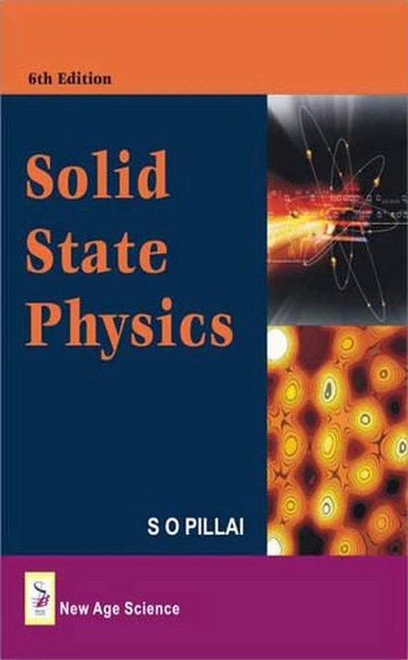 Solid State Physics by S.O. Pillai (English) Hardcover Book | eBay
