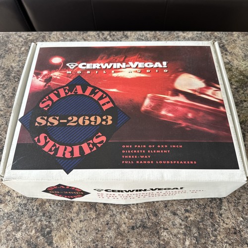 Cerwin Vega Stealth Series SS-2693 Mobile Audio Speakers 1 Pair 6x9 ( 3 Way ) | eBay