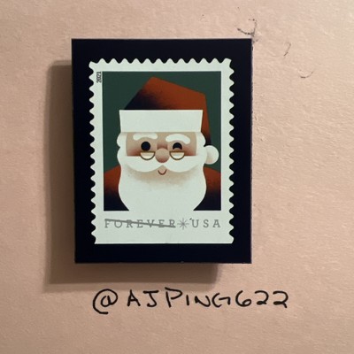 USPS PROMO MAGNETIC STAMP - A Visit From St.Nick - USA FOREVER 2021 | eBay