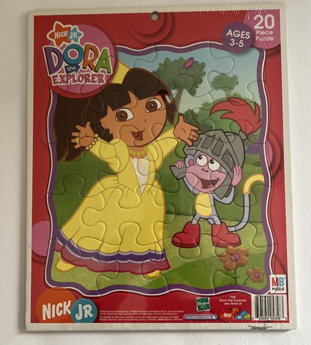 NEW Nick Jr. Dora The Explorer Dora and Boots Frame-Tray Puzzle. 20 ...