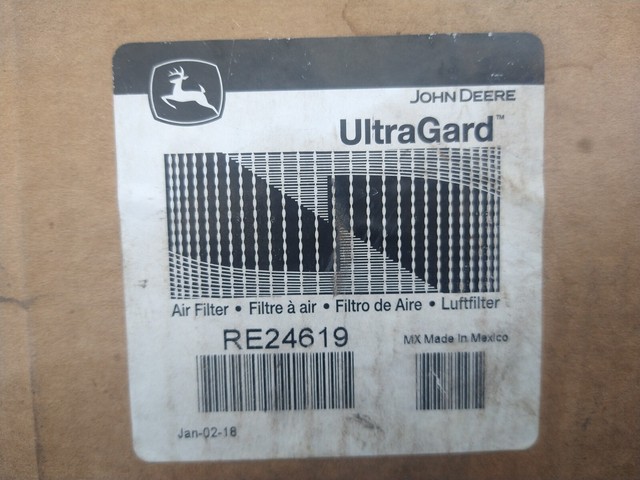 Genuine OEM John Deere RE24619 Air Filter USA for sale online | eBay