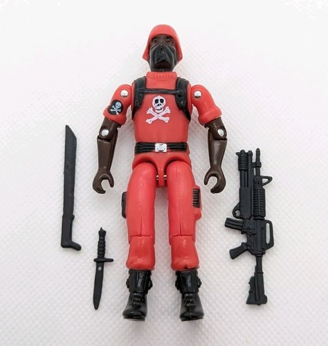 GI Joe Black Major Custom Cobra Red Shadows Legion Dark Skin Trooper ...